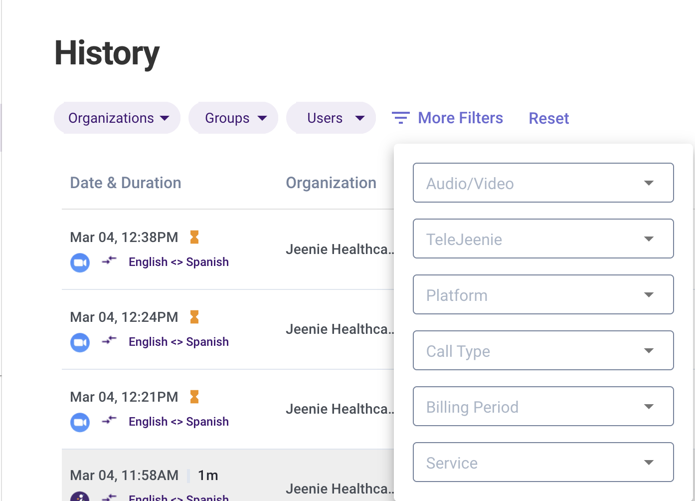 How to Export Call History
