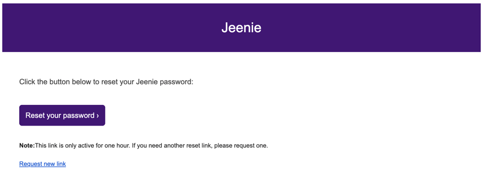 Reset or Change Your Password